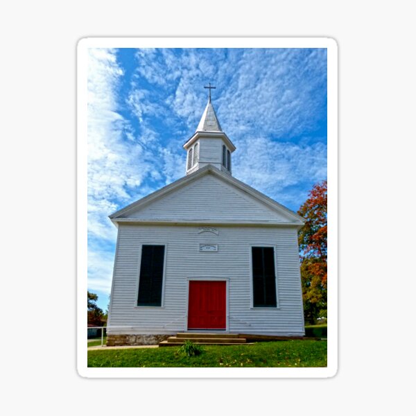 "Immanuel Lutheran Church" Sticker for Sale by FrankieCat | Redbubble