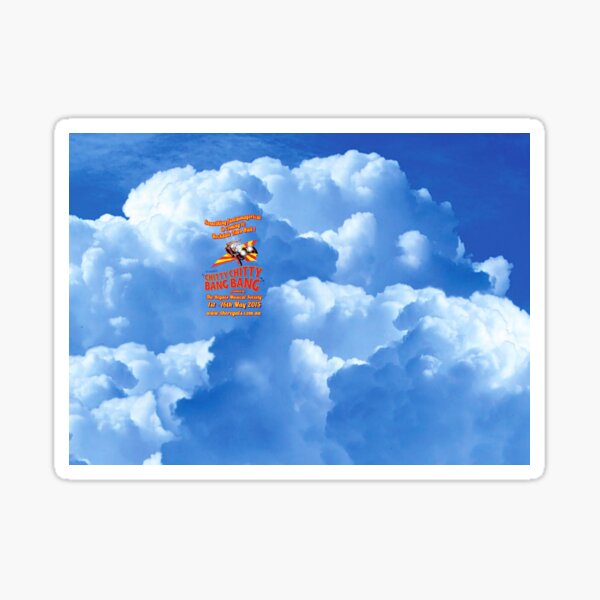 "Chitty Chitty Bang Bang" Sticker for Sale by RegalsMusicals | Redbubble