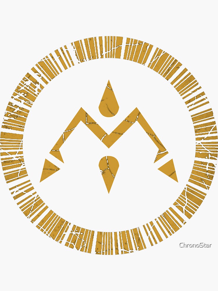 "Crest of Miracles" Sticker for Sale by ChronoStar | Redbubble