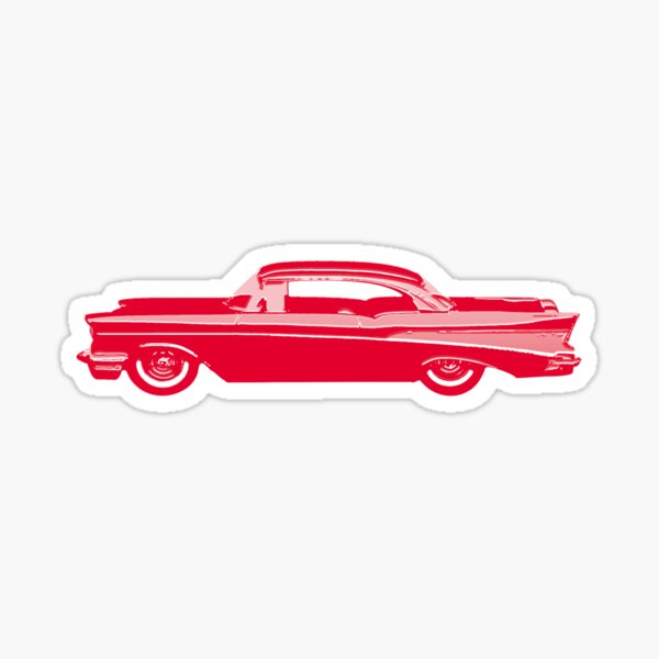 57 Chevy Stickers | Redbubble