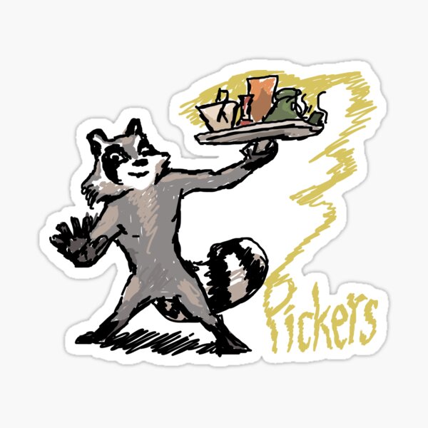 "Pickers Promo" Sticker for Sale by KColeman | Redbubble