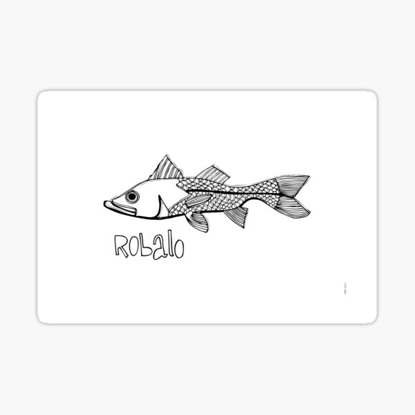"Robalo" Sticker for Sale by Deabrazil | Redbubble