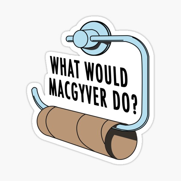 Macgyver Stickers | Redbubble