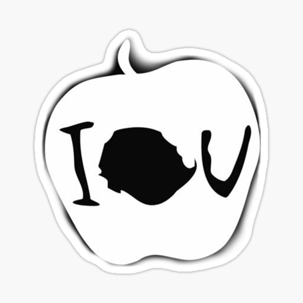 "IOU" Sticker for Sale by ArchetypeTitan | Redbubble