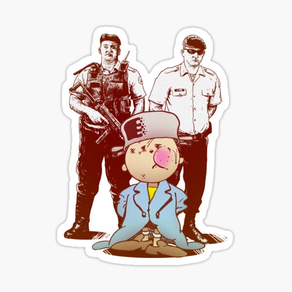 "Kids subversion series - Menino Maluquinho" Sticker by gigopepo ...