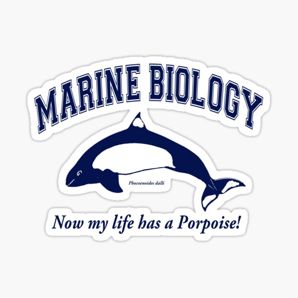 "Marine Biology" Sticker for Sale by GUS3141592 | Redbubble