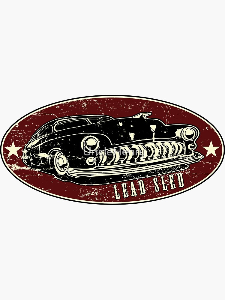 "Lead Sled Design" Sticker for Sale by UncleHenry | Redbubble