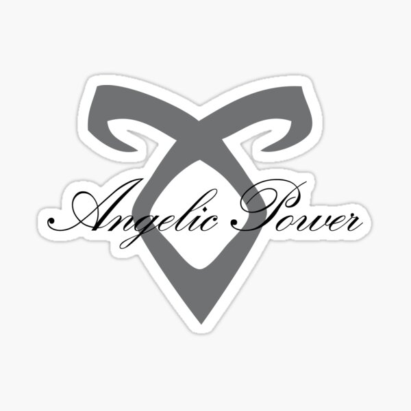 "Angel Power" Sticker by KiDesign | Redbubble