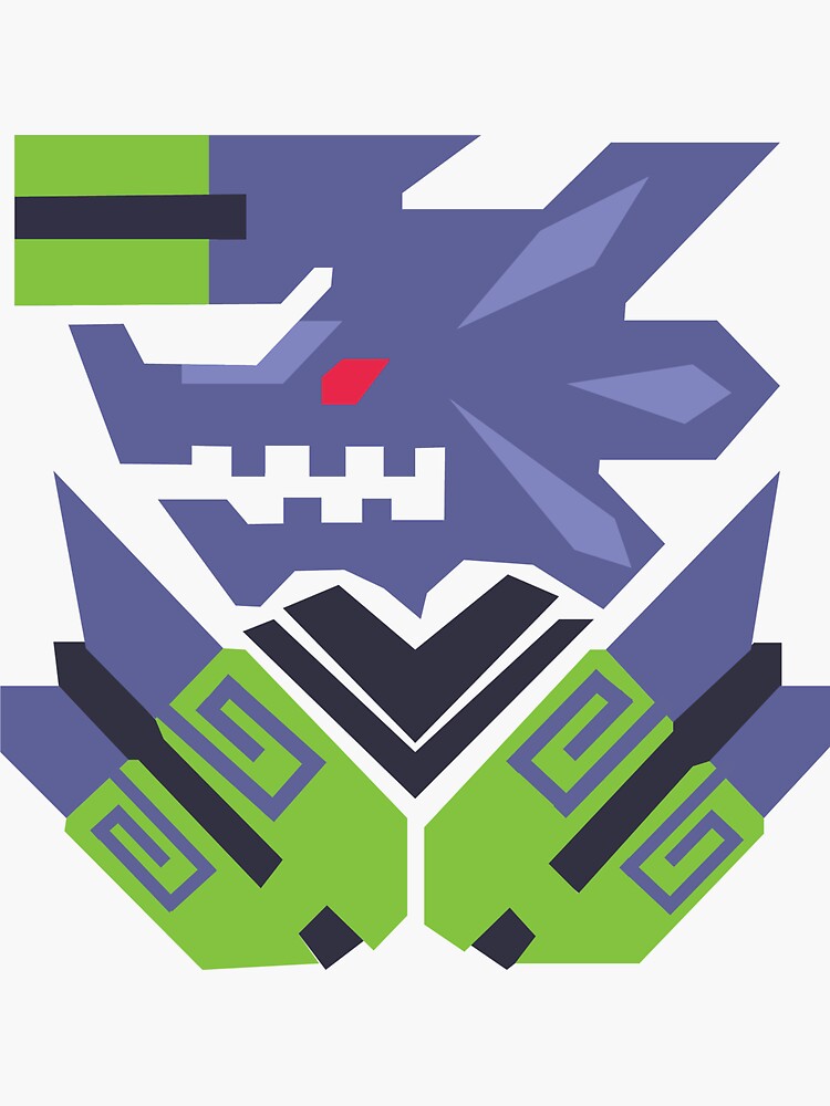 "Brachydios Monster Hunter Print" Sticker for Sale by niymi | Redbubble