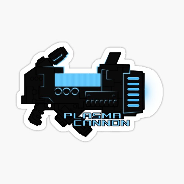 "Sci-Fi Plasma Cannon" Sticker for Sale by GriffintheMad | Redbubble