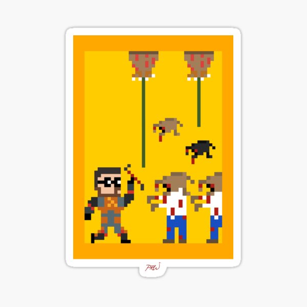 "Half-Life 2 8-Bit" Sticker by TheWangMeister | Redbubble