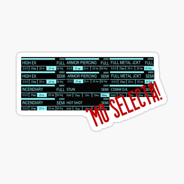 "'Mo Selecta! T" Sticker for Sale by DBPhotoimaging | Redbubble