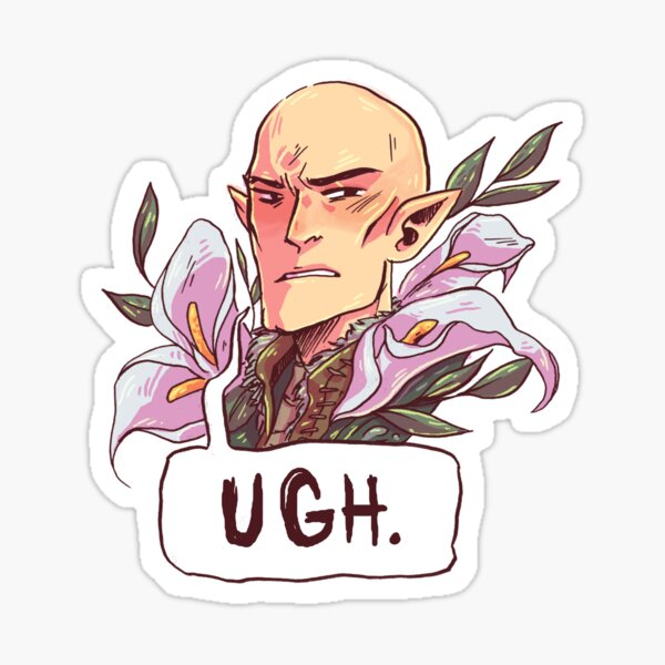 "=Judgemental Sigh=" Sticker for Sale by ohcararara | Redbubble