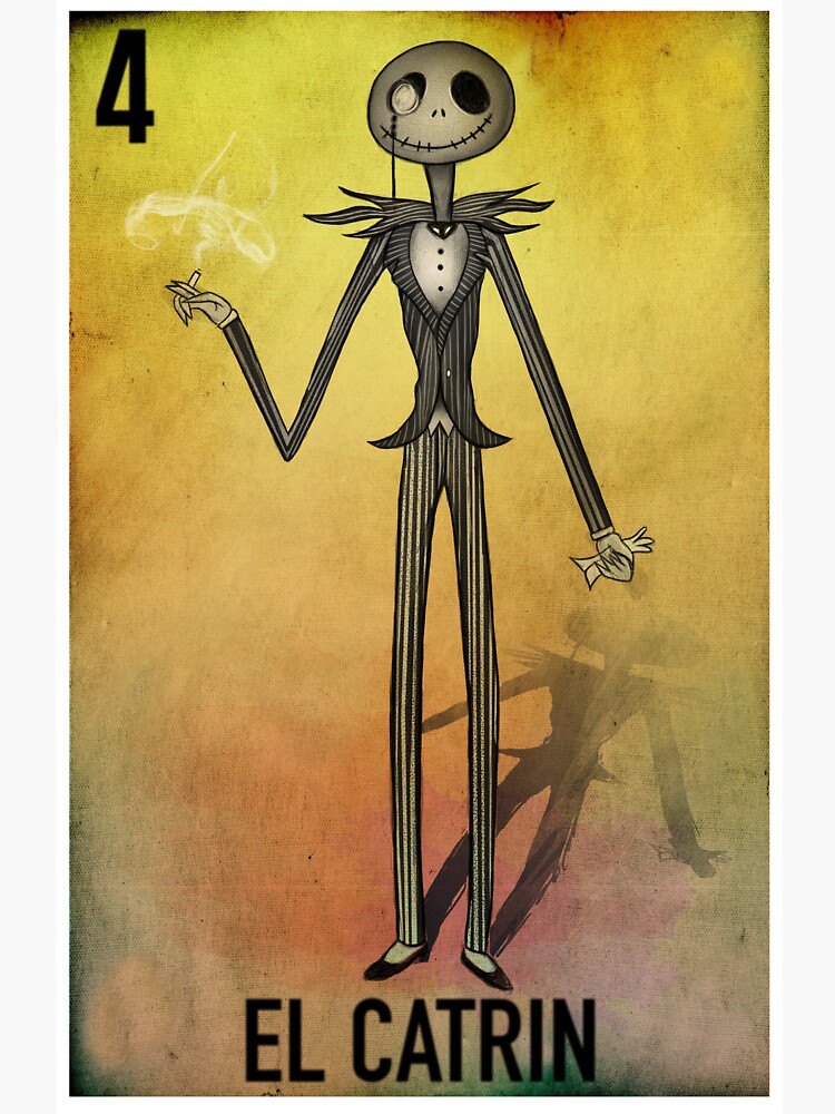 "El Catrin" Sticker by absolemstudio | Redbubble