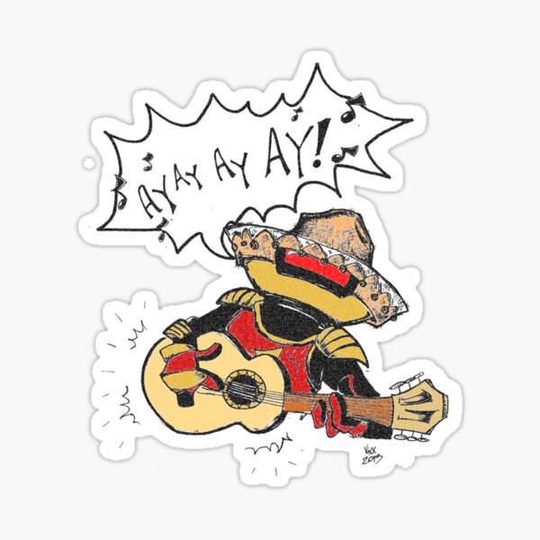 "alpha cinco " Sticker by hypnoticcat | Redbubble