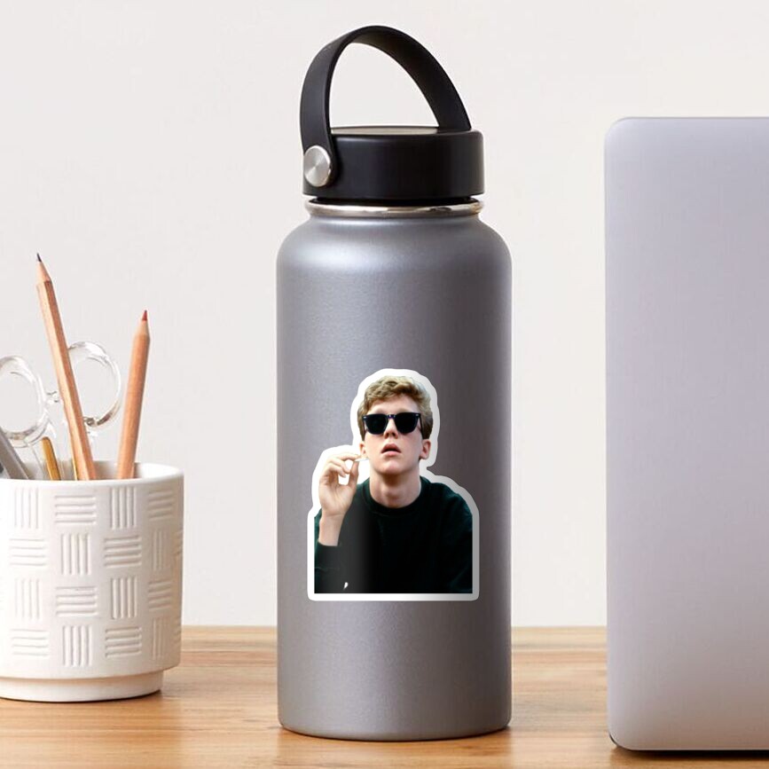 "Colored Brian Breakfast Club" Sticker for Sale by nvlicos | Redbubble