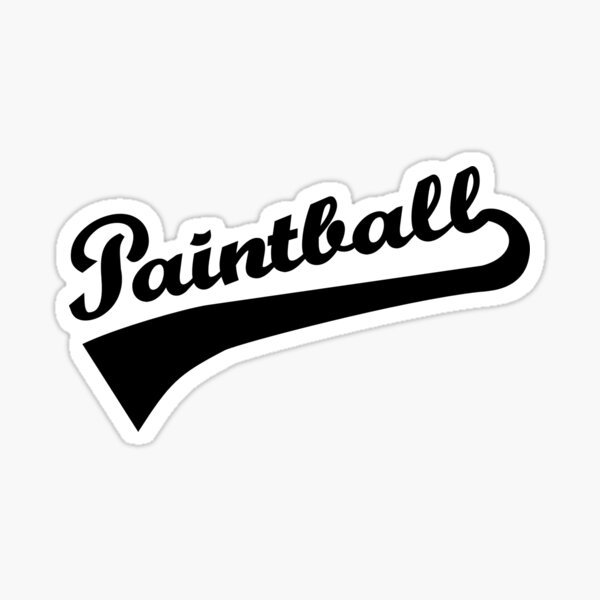 Paintball Stickers | Redbubble