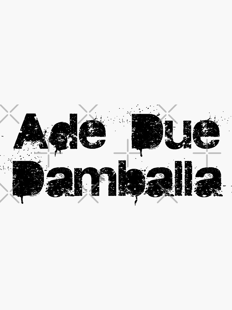"Chucky Voodoo Spell -Ade Due Damaballa- " Sticker for Sale by DanDav ...