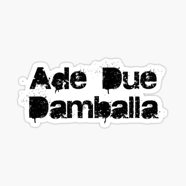 "Chucky Voodoo Spell -Ade Due Damaballa- " Sticker for Sale by DanDav ...