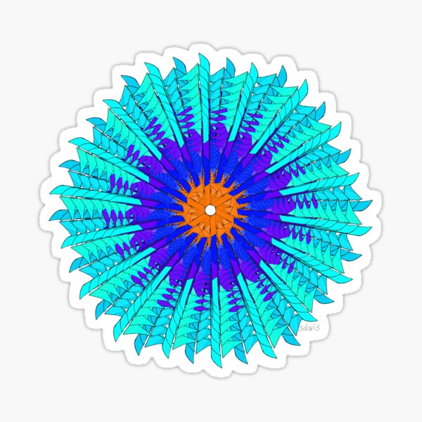 "sd Sailboat 3K" Sticker for Sale by mandalafractal | Redbubble