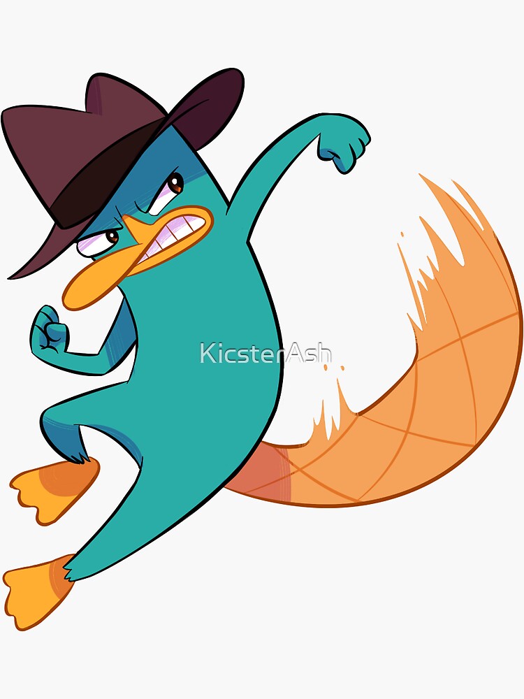 "PnF - Agent P" Sticker for Sale by KicsterAsh | Redbubble