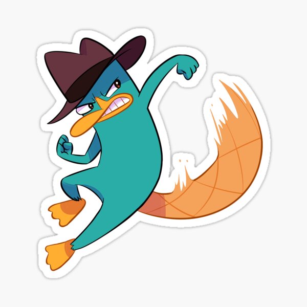 "PnF - Agent P" Sticker for Sale by KicsterAsh | Redbubble
