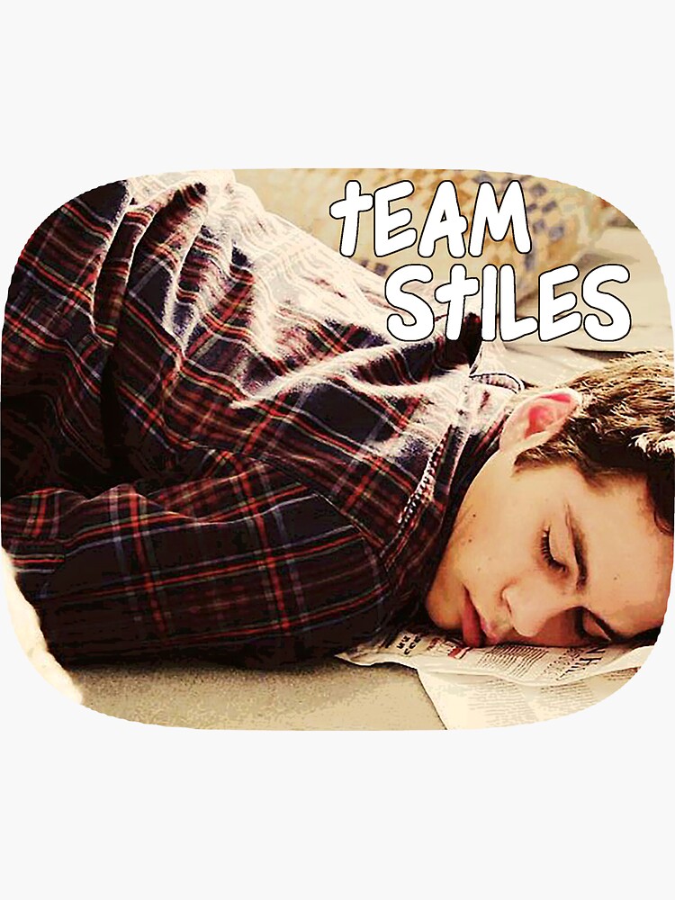 "Team Stiles" Sticker for Sale by rawrrawrwolf | Redbubble