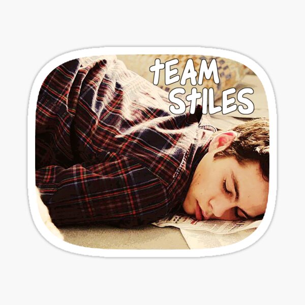 "Team Stiles" Sticker for Sale by rawrrawrwolf | Redbubble