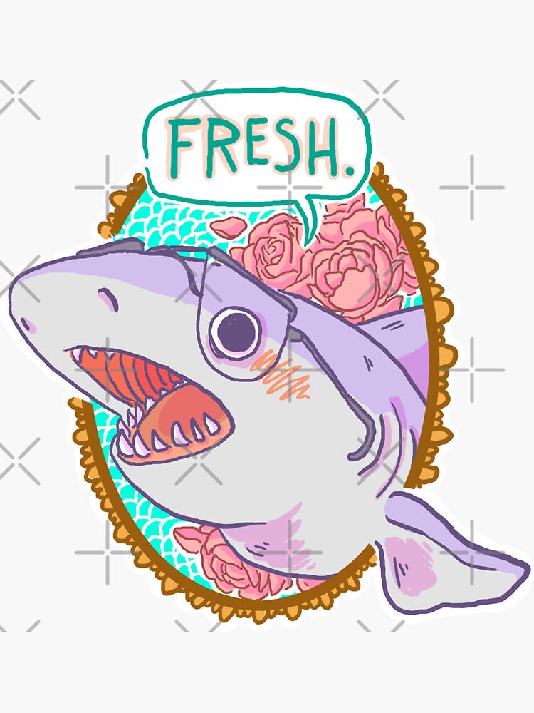 "Fresh" Sticker by ohcararara | Redbubble