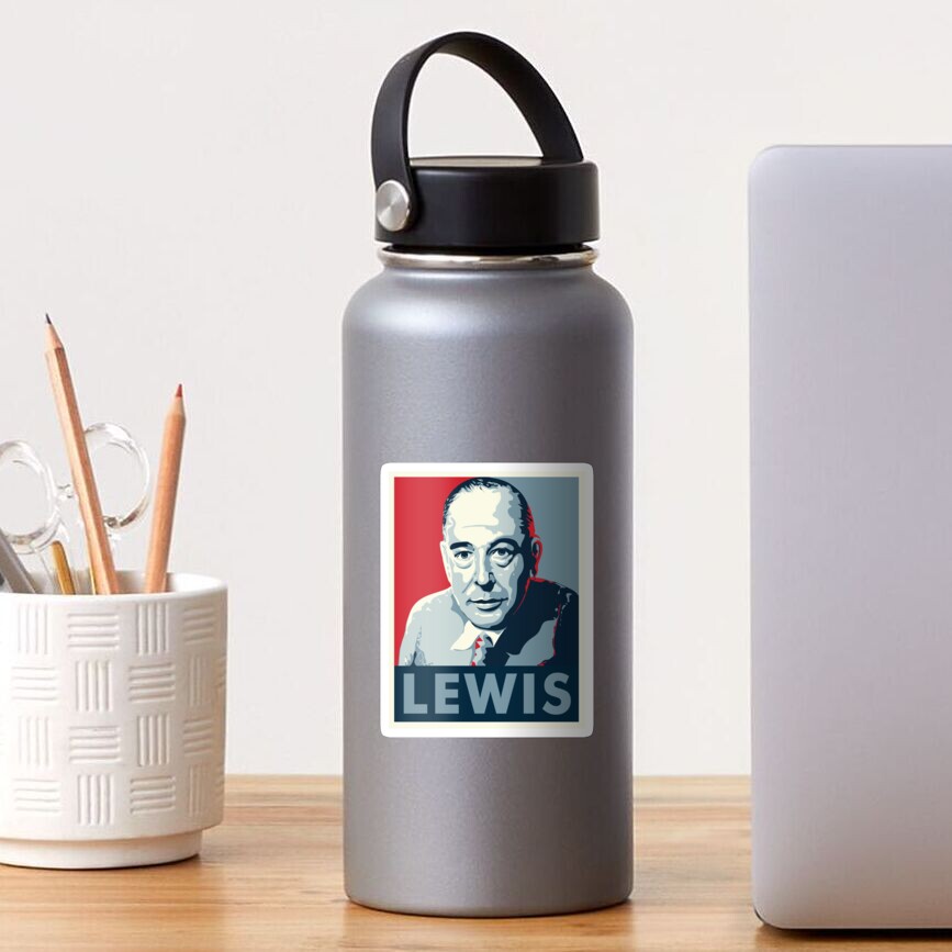 "C.S. Lewis" Sticker for Sale by rightposters | Redbubble