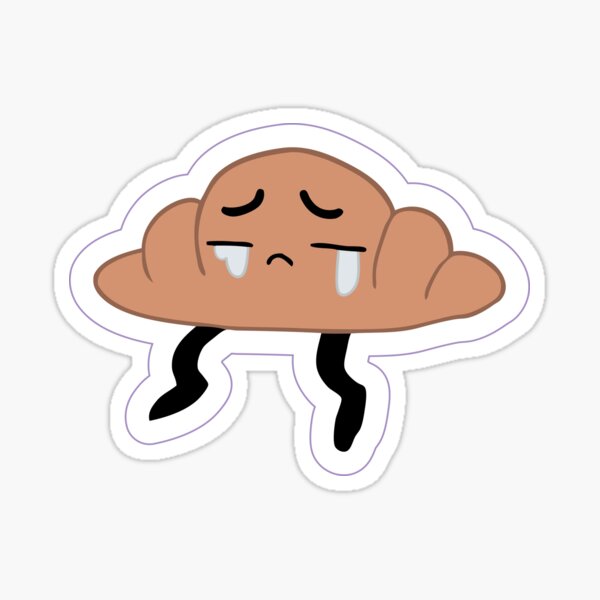 Crying Breakfast Friends Stickers | Redbubble