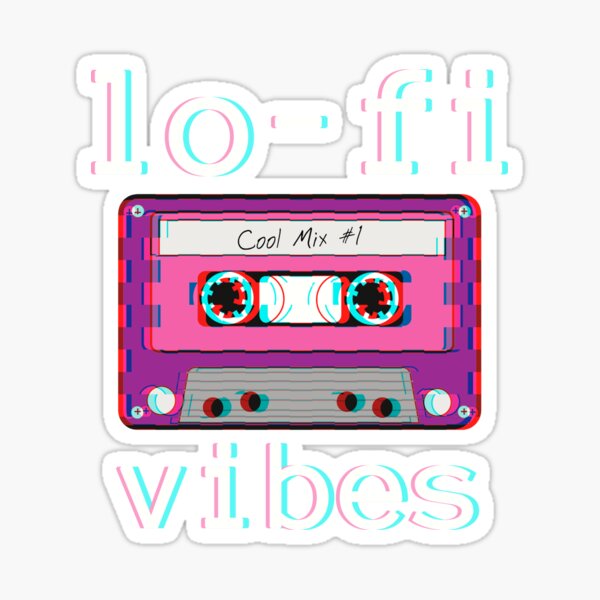"Low Fidelity Music product Aesthetic Tape Lo - fi Vibes design ...