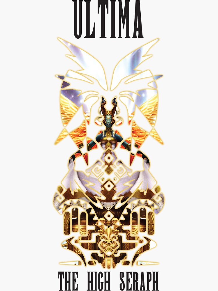 "Ultima the High Seraph " Sticker by Tsunomai | Redbubble