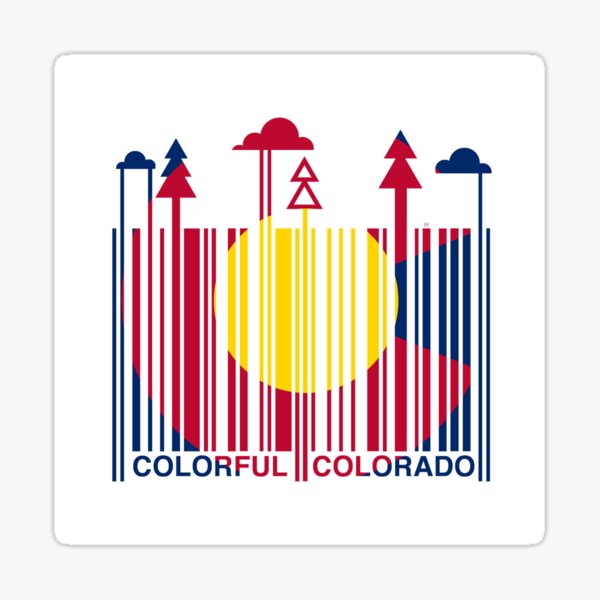 "Colorful Colorado: True Colour" Sticker for Sale by missmarneyg ...