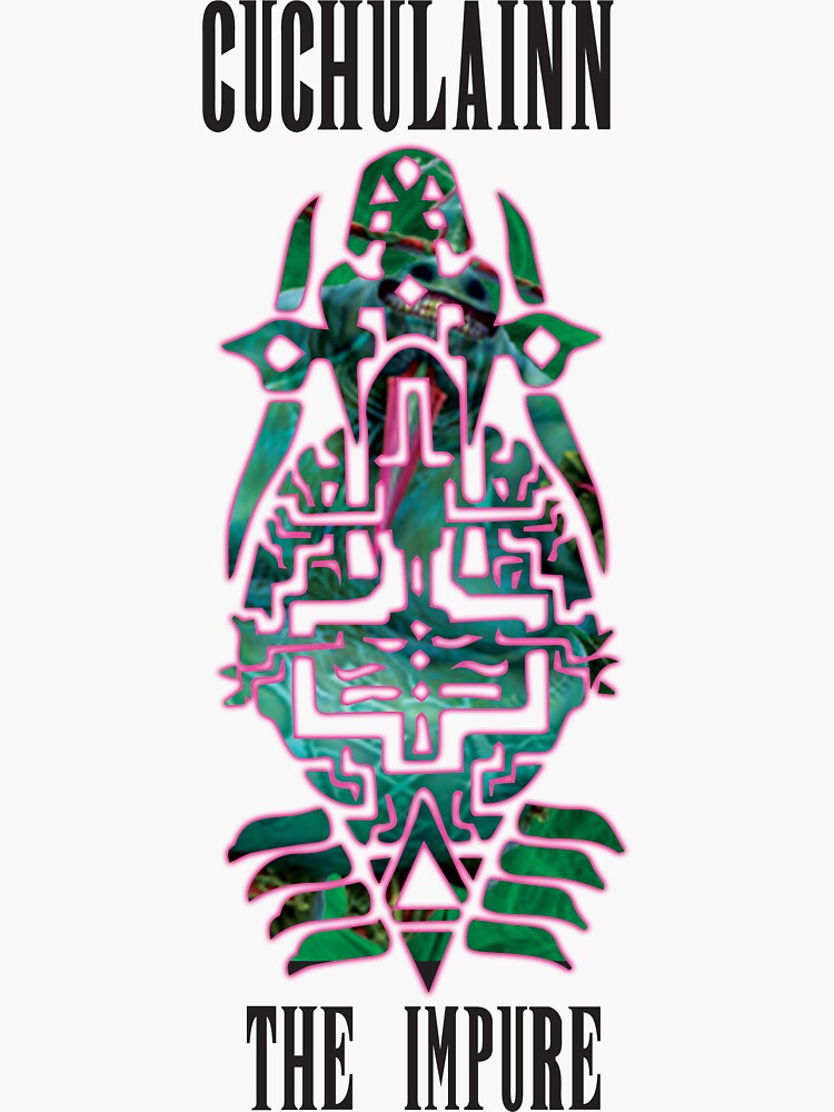 "Cuchulainn the Impure" Sticker for Sale by Tsunomai | Redbubble