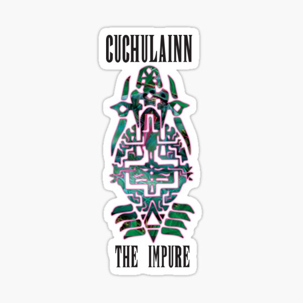 "Cuchulainn the Impure" Sticker for Sale by Tsunomai | Redbubble
