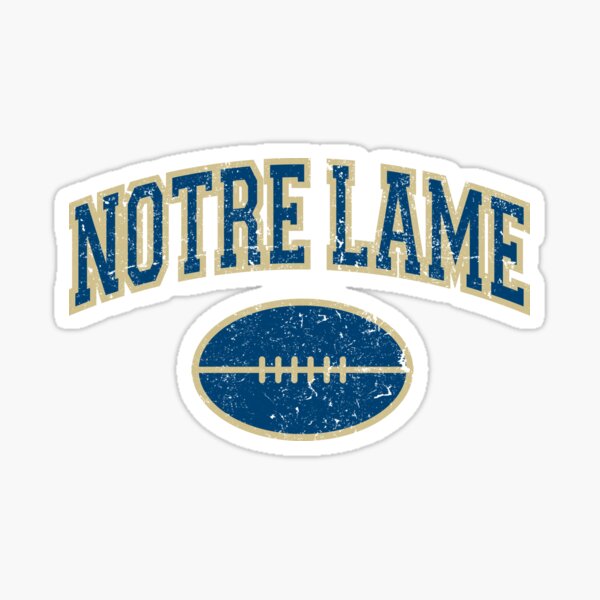 "Notre Lame" Sticker for Sale by medallion | Redbubble