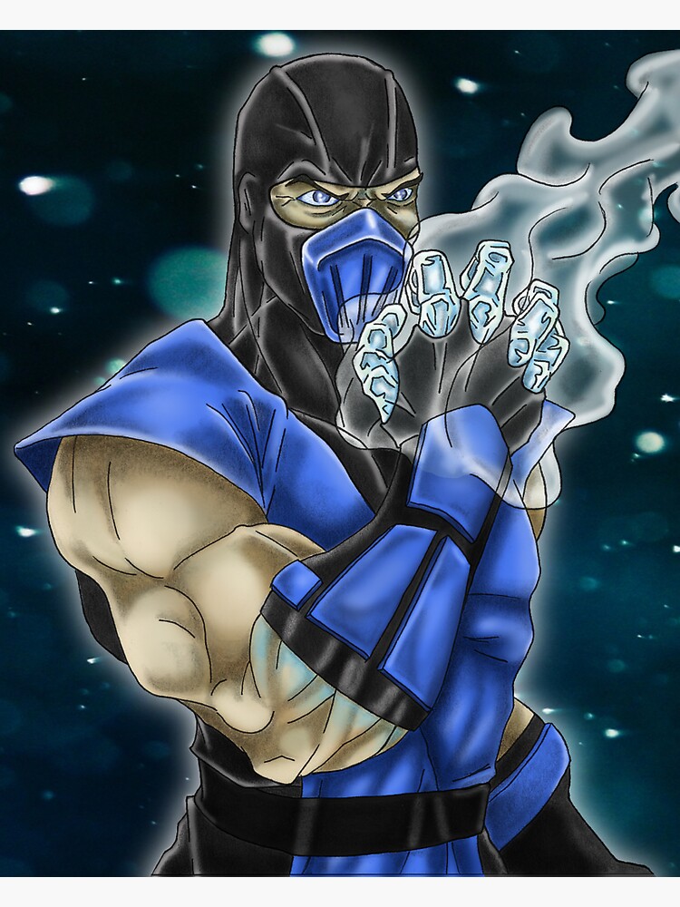 "Sub-Zero" Sticker for Sale by rigosworld | Redbubble