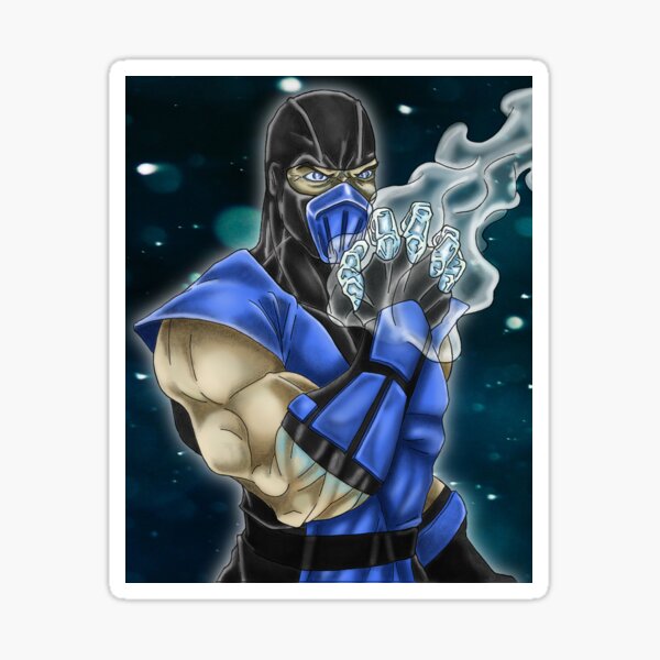 "Sub-Zero" Sticker for Sale by rigosworld | Redbubble