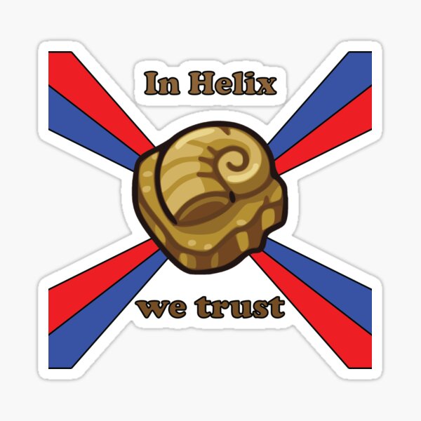 "helix fossil" Sticker for Sale by wolfhandro | Redbubble