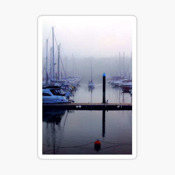 "Through The Mist" Sticker by Wrayzo | Redbubble