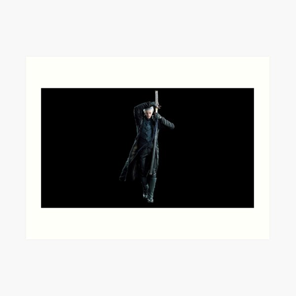 "Vergil || Devil May Cry 5" Art Print by sempiternaall | Redbubble