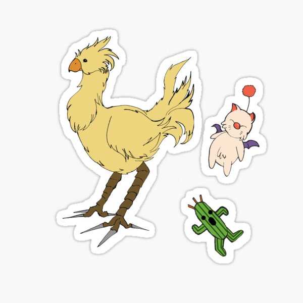 Moogle Stickers | Redbubble