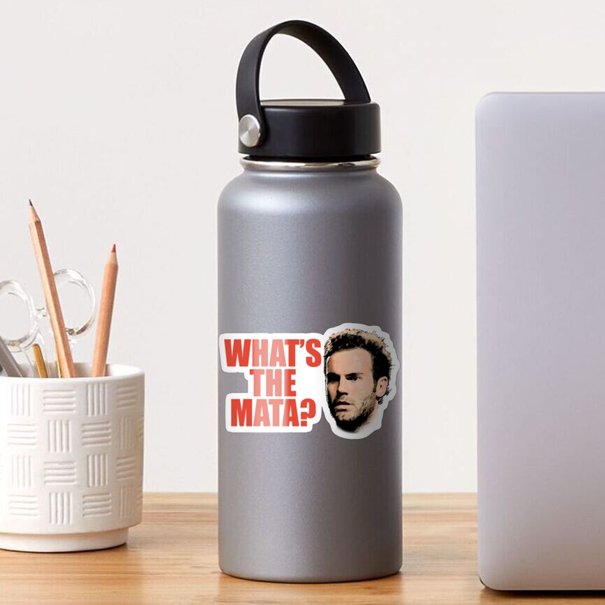 "What's The Mata?" Sticker for Sale by mattkolo | Redbubble