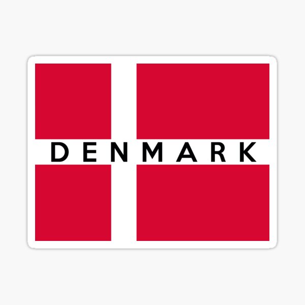 "flag of denmark" Sticker by tony4urban | Redbubble