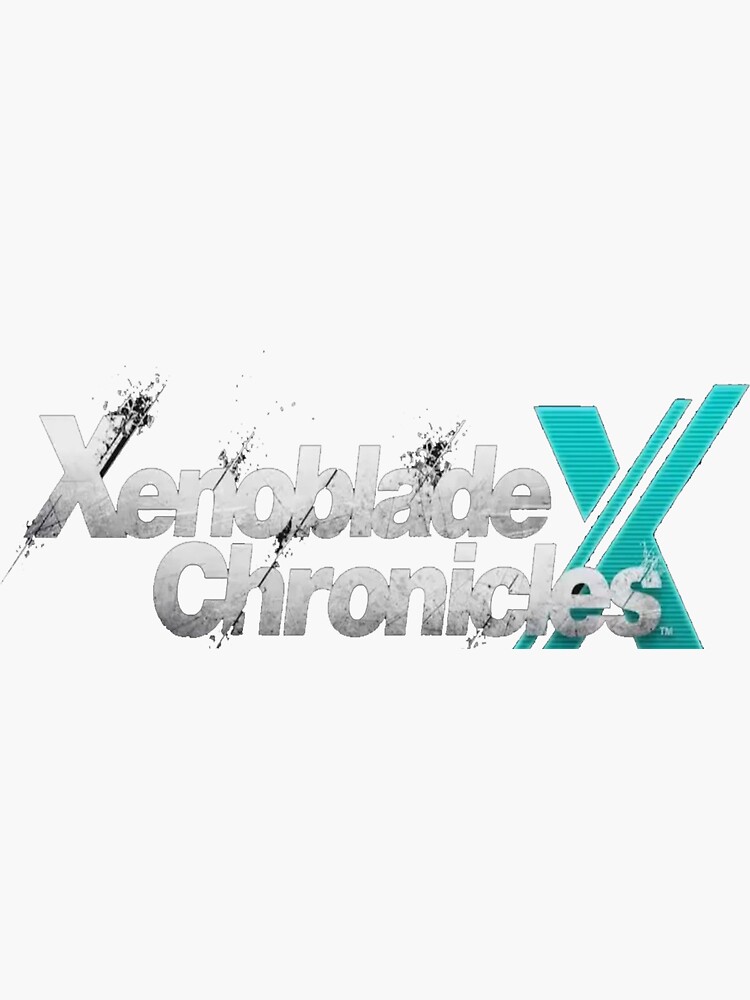 "Xenoblade chronicles X Logo" Sticker for Sale by TheBlueFlare | Redbubble