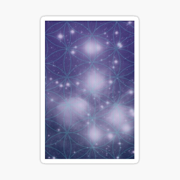 "Space Vision / Blooming Universe" Sticker for Sale by indigotribe ...