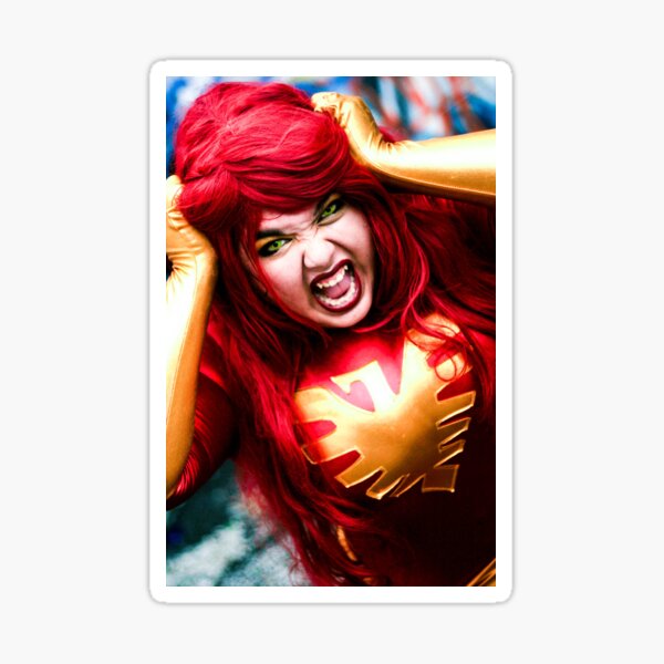 Pegatina «Fénix Oscuro» de AlyChu | Redbubble