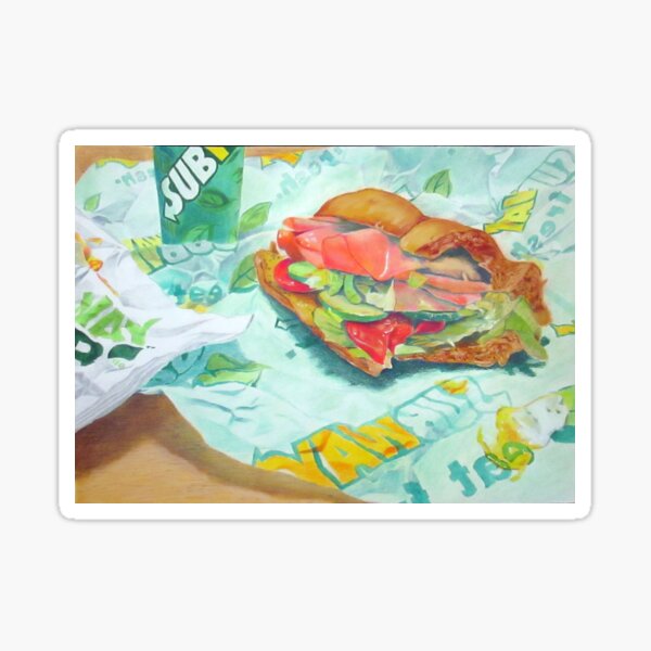 Subway Sandwich Stickers | Redbubble