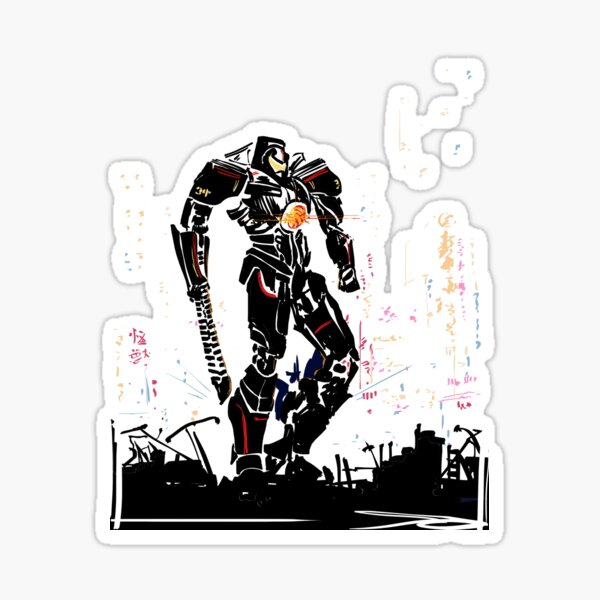 Gypsy Danger Stickers | Redbubble